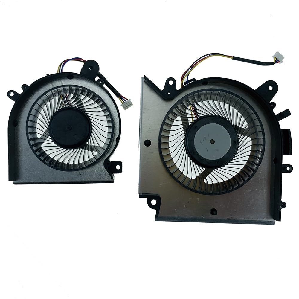 Rangale CPU+GPU Cooling Fan for MSI GF65 GF65 Thin PABD08008SH N413 PAAD06015SL N433