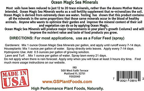 Ocean Magic Sea Minerals, 32 fl. oz.
