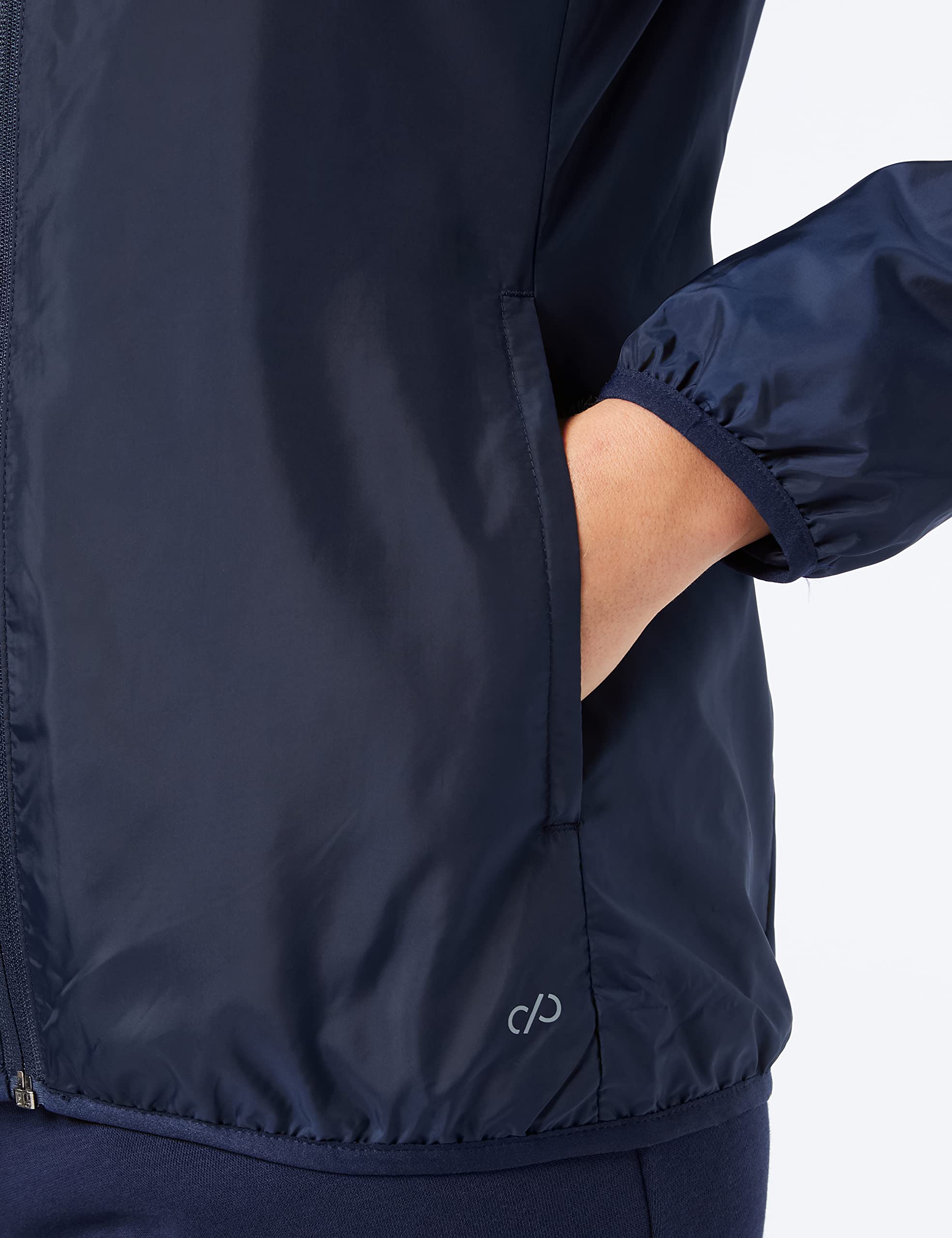 CARE OF by PUMA Women's Water Resistant Windbreaker Jacket, Blue, EU M (US 8)