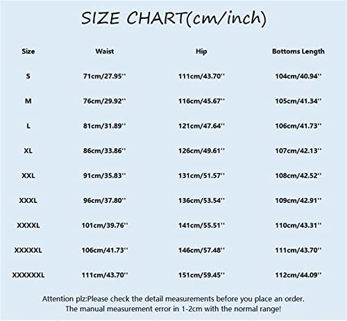 Mens Linen Pants Beach Hawaii Print Casual Summer Plus Size Lounge Pants Elastic Waist Drawstring Baggy Trousers with Pockets