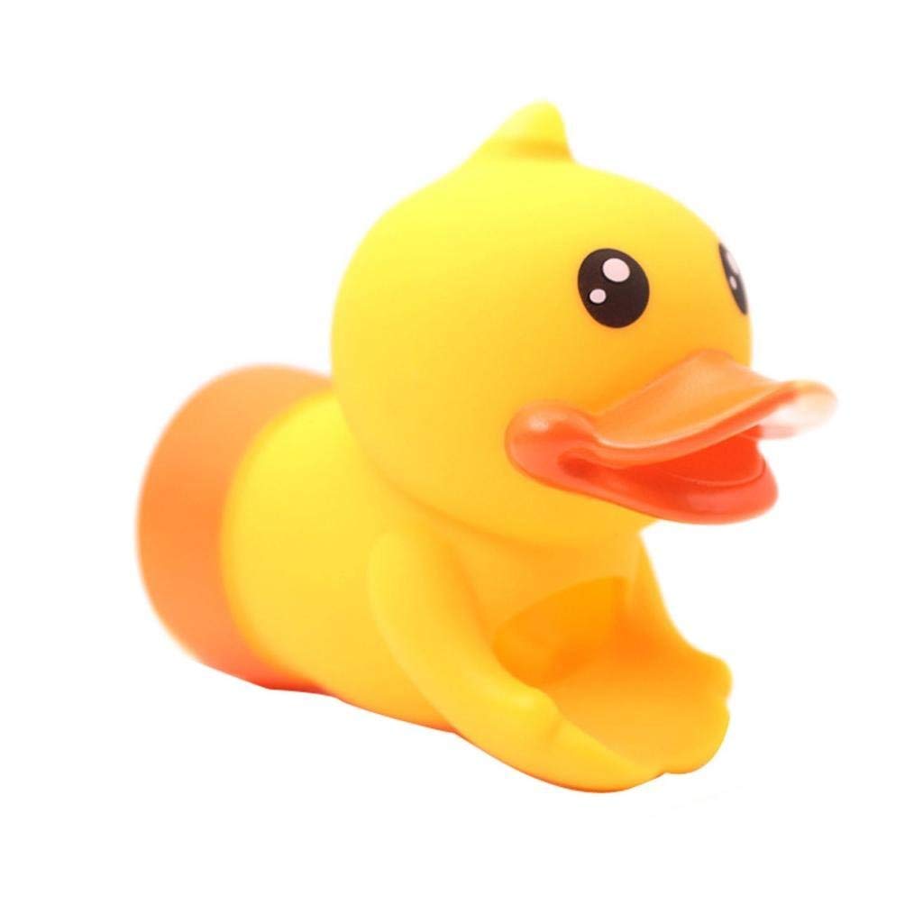 Cartoon Faucet Extender, Bathroom Sink Extender Hand Washing for Babies Toddlers and Kids Safe (Duck)