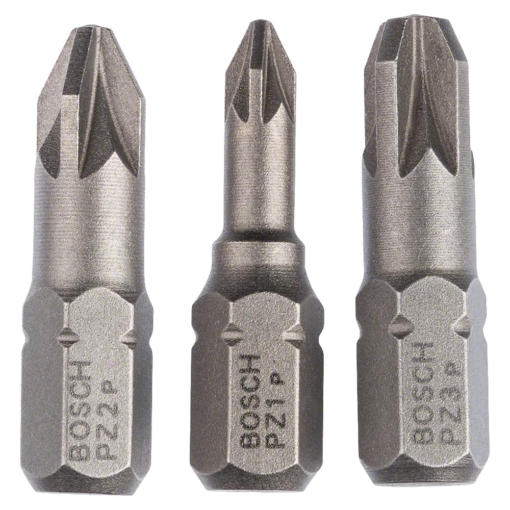 Bosch 2607001753 Screwdriver Bit, Pz, 25mm Length