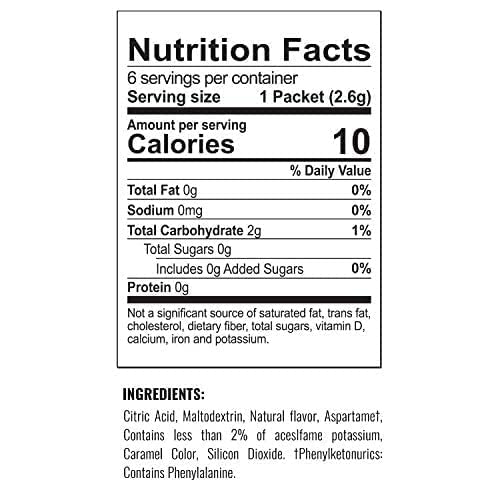 Canada Dry Powder Drink Mix β ginger flavor, Sugar Free & Delicious (Variety, 30 Sticks)