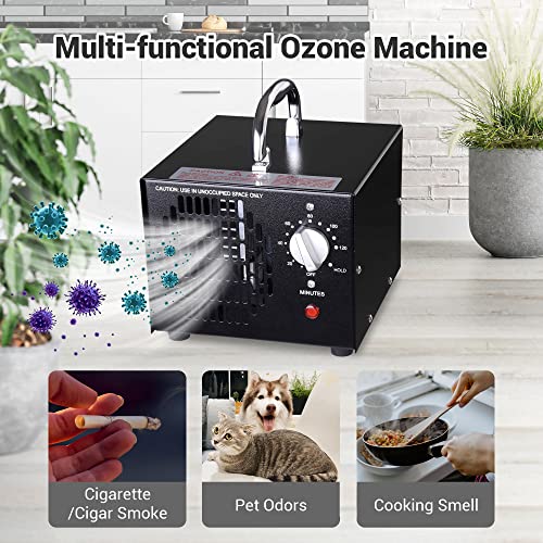 Yescom 3500mg Ozone Generator Commercial Industrial O3 Air Black Purifier w/Handle