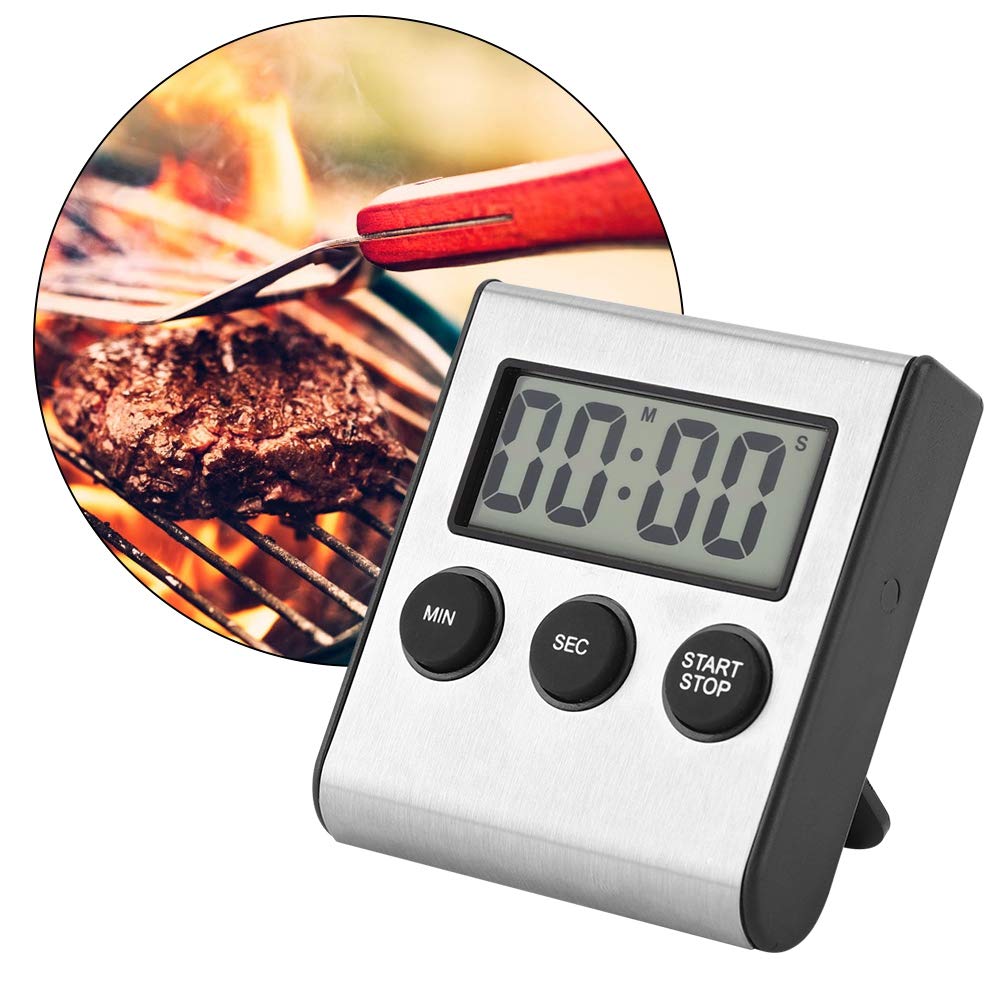 Digital Timer Indoor Countertop Wall Alarm Clock Timer Digital Kitchen Timer Desktop Wall Mounted Timer Alarm Clock with Alarm Big Digit