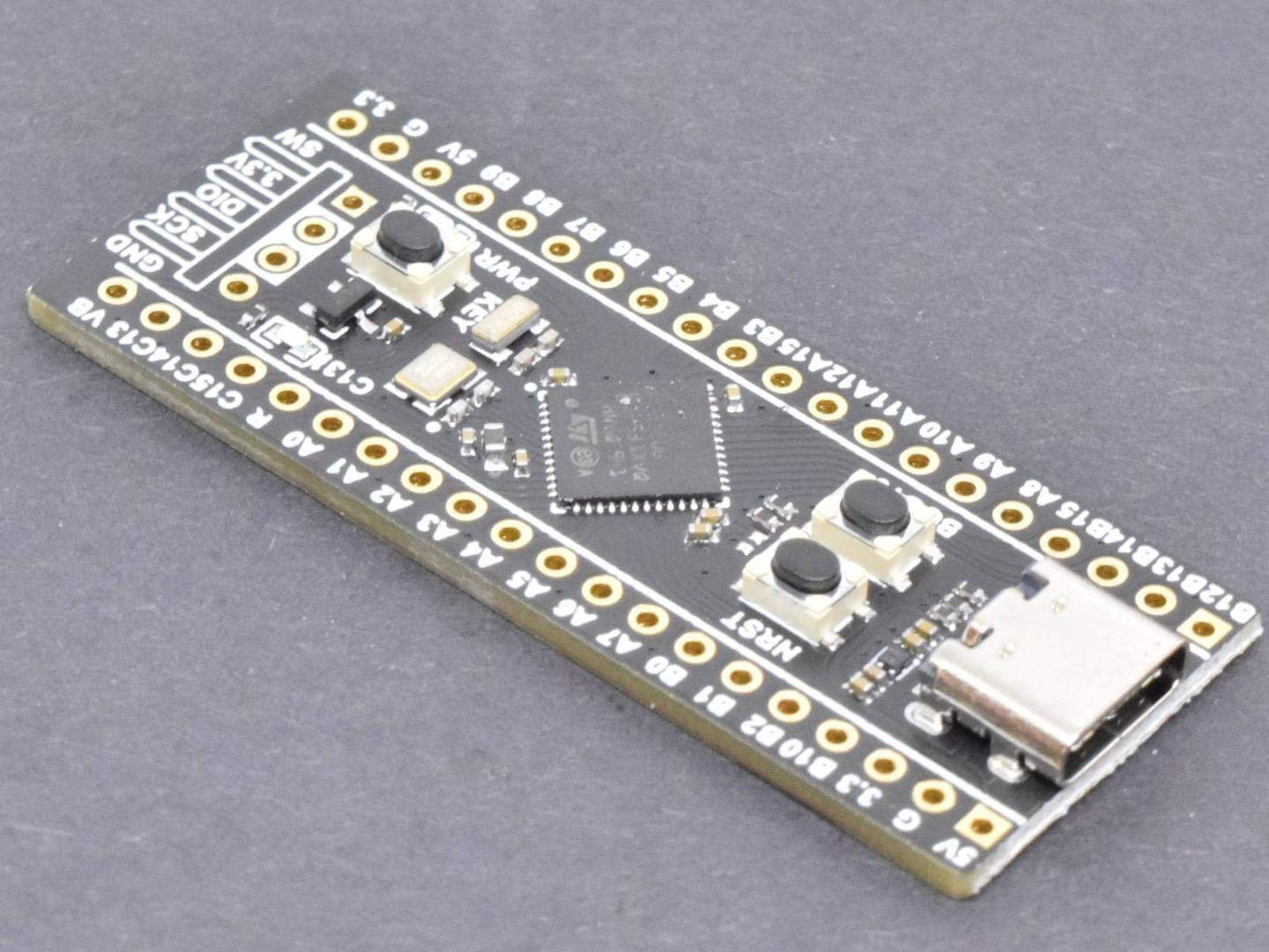 CANADUINO 3 x STM32 Black Pill STM32F411CEU6 - V3.1 (New) - 512kB Flash - ST-Link V2 Included