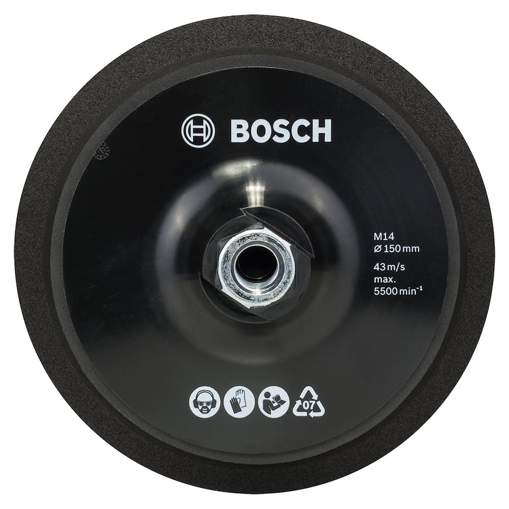 Bosch 2608612027 Rubber Backing Pad 5.9In