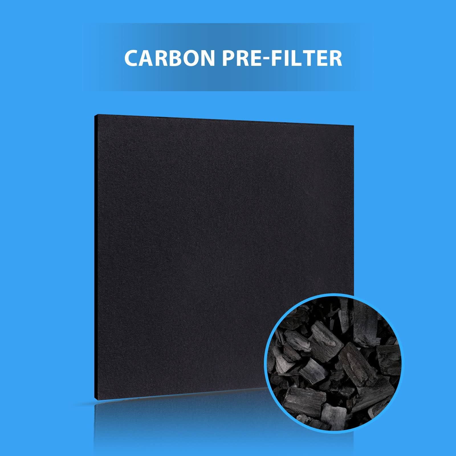 VALZONE HPA300 HEPA Replacement Filter - 3 HEPA Filters & 6 Carbon Pre-filters - Compatible with Honeywell HPA Series & HRF-R Series