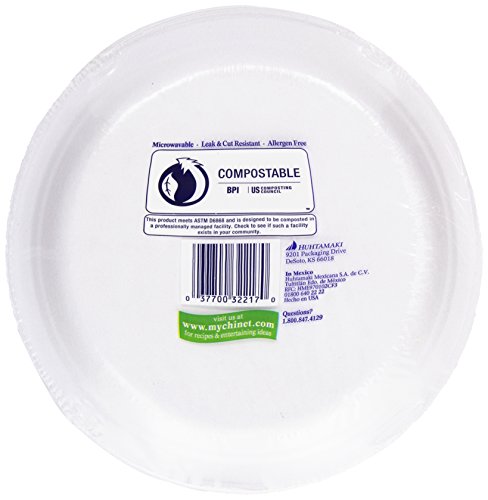 Chinet Dinner Plate, 15 ct