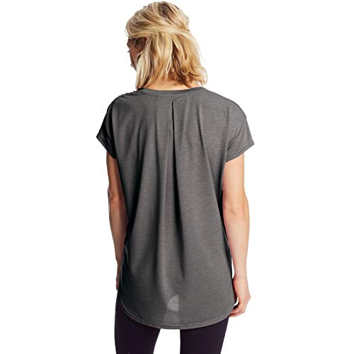 C9 Champion Women's Active Tee, Ebony Heather, XL