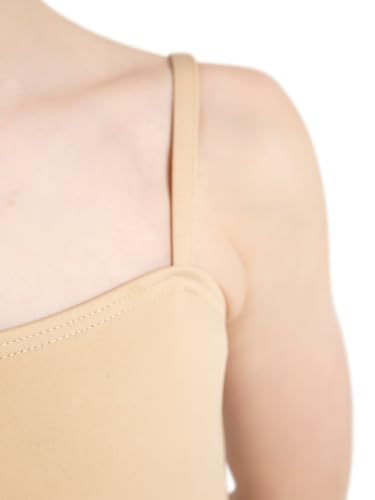 Capezio Camisole Leotard - Girls, Nude, Large