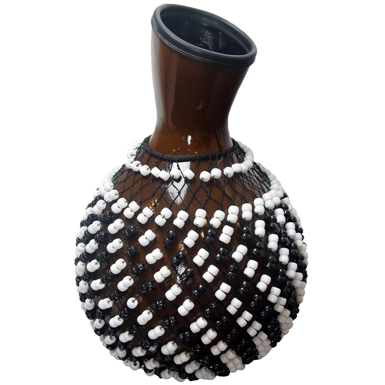 Sawtooth Beaded Shekere, Shaker