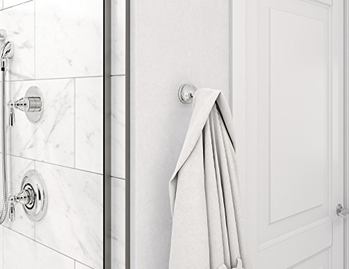 Symmons 473RH Allura Wall-Mounted Double Robe Hook in Polished Chrome