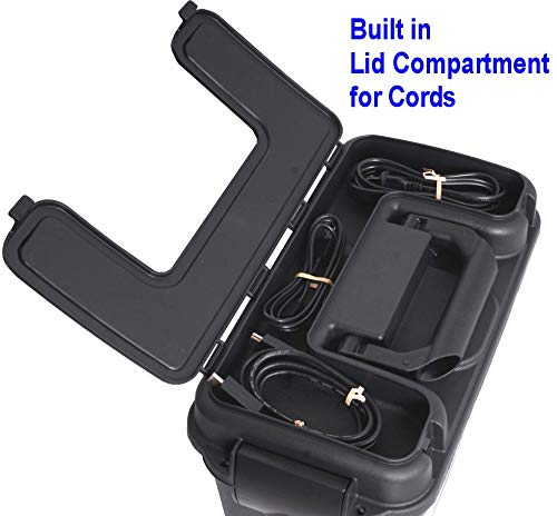Case Club Compact Hard Case - Fits Xbox Series X, Two Controllers, & Cords - Impact Resistant - Lockable - Laser Cut Foam - Made in USA (Xbox Series X)