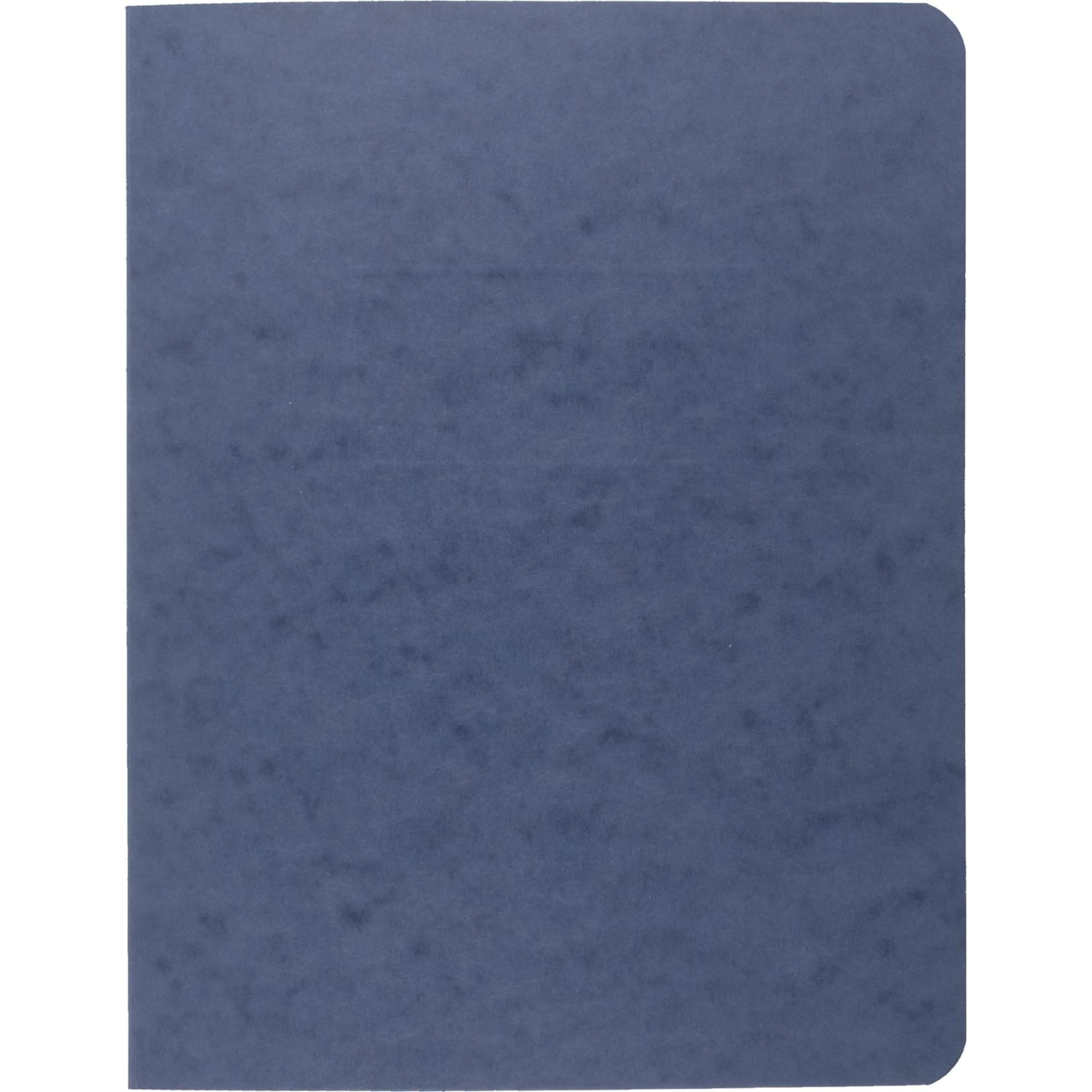 Office Depot Pressboard Side-Bound Report Binders With Fasteners, Dark Blue, 60% Recycled, Pack Of 10, A7025127