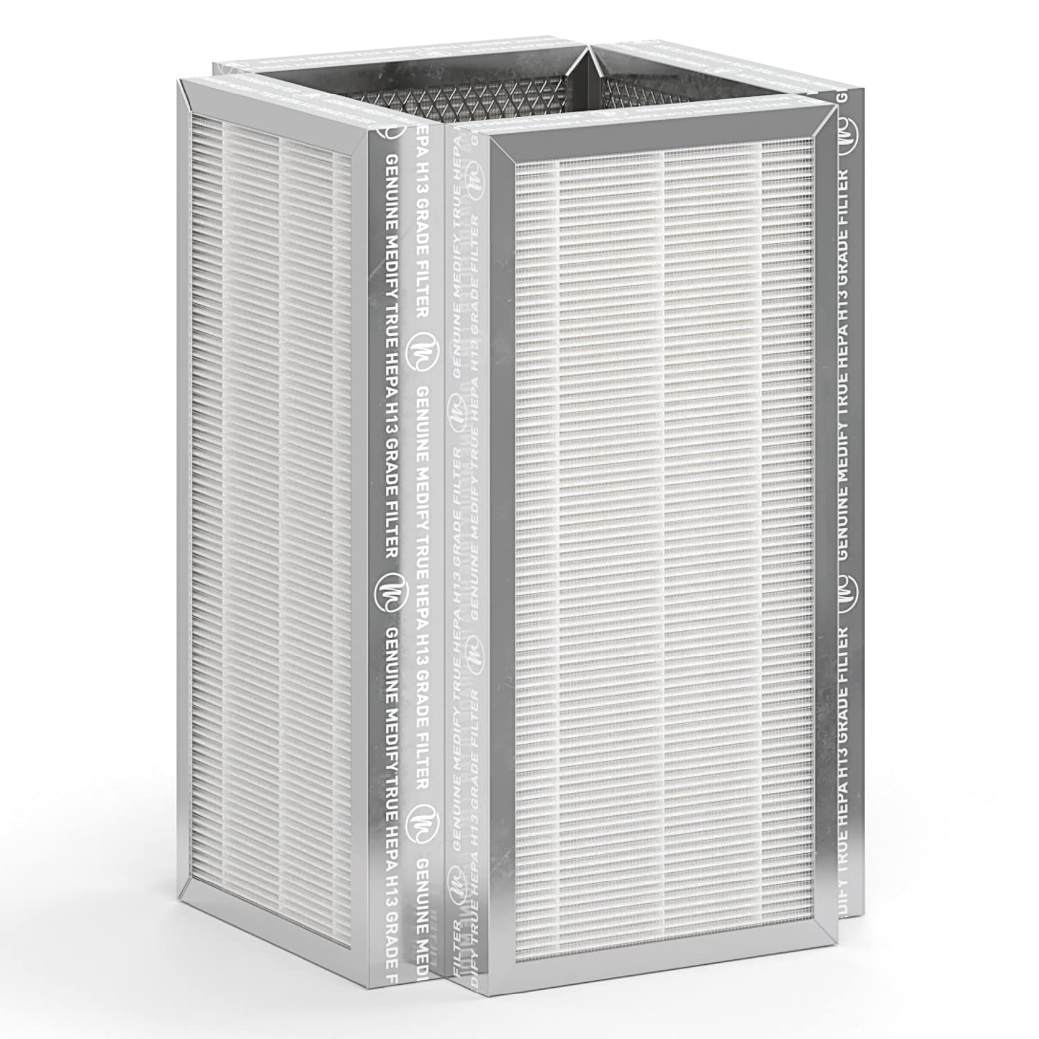 Medify Air MA-50 Genuine Replacement Filter | for Smoke, Smokers, Dust, Odors, Pet Dander | 3 in 1 with Pre-filter, H13 HEPA, and Activated Carbon for 99.7% Removal | 1-Pack