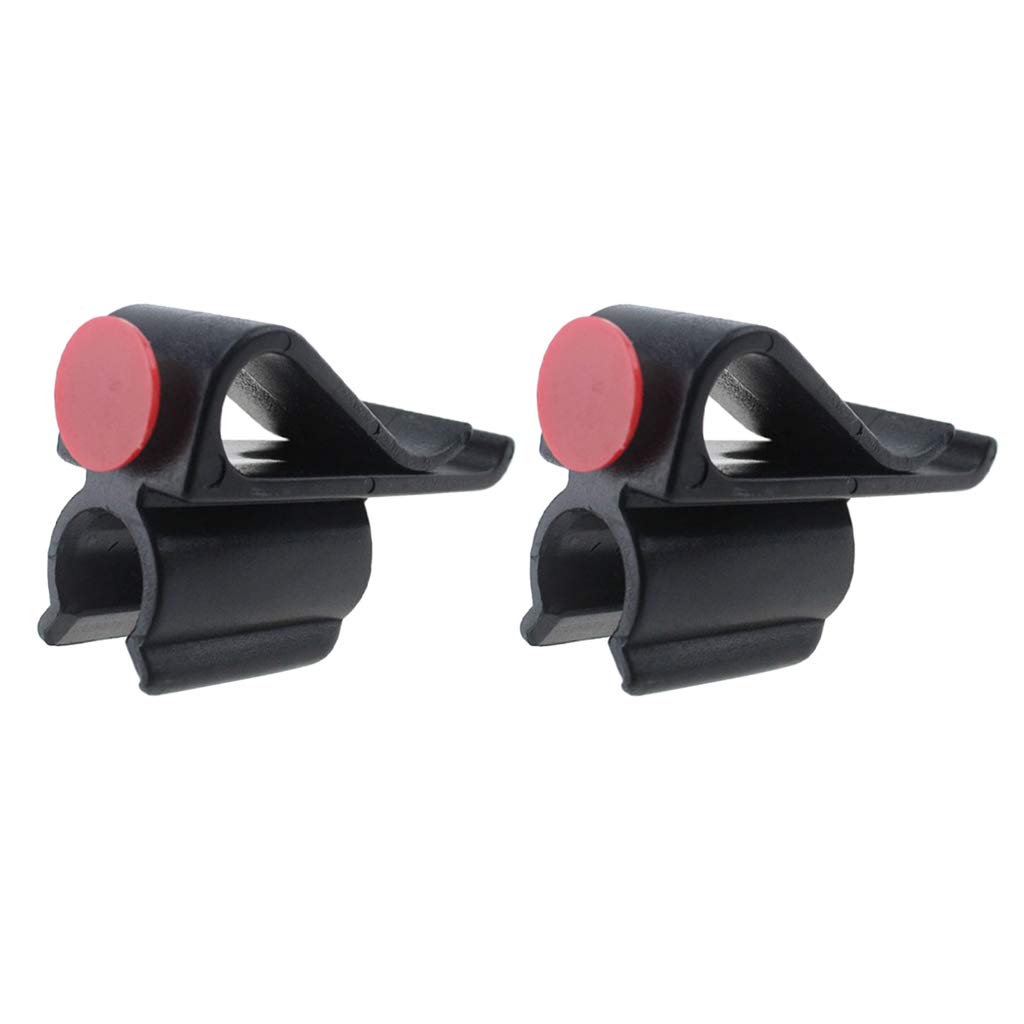 chiwanji 2 Pieces/Pack Golf Bag Clip on Putter Holder Golf Organizer Club Clamp Accessories