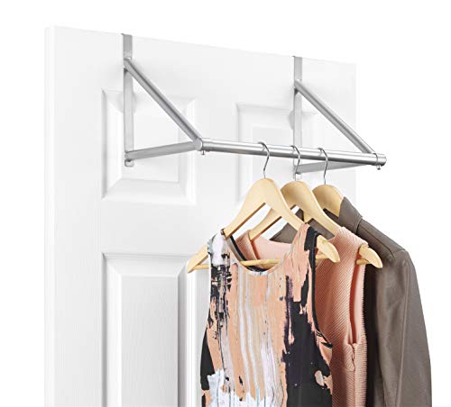 Whitmor Silver Door Closet Rod Metal Epoxy, 1.55 lbs