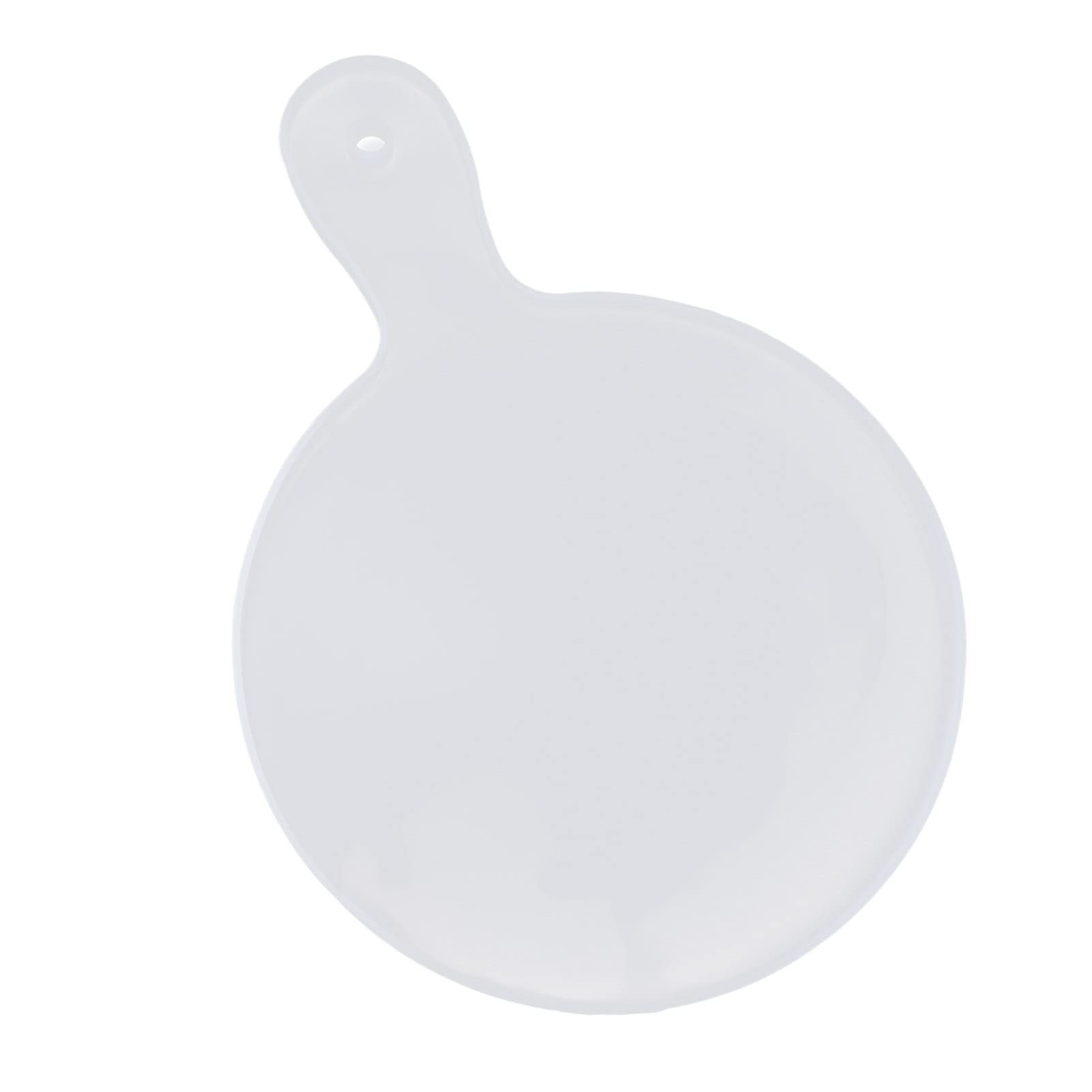 DEPILA Silicone Tray Moulds, Large Round Silicone Moulds for Resin Epoxy Resin Table Top Mould for Home Office Decoration Serving Board Dish