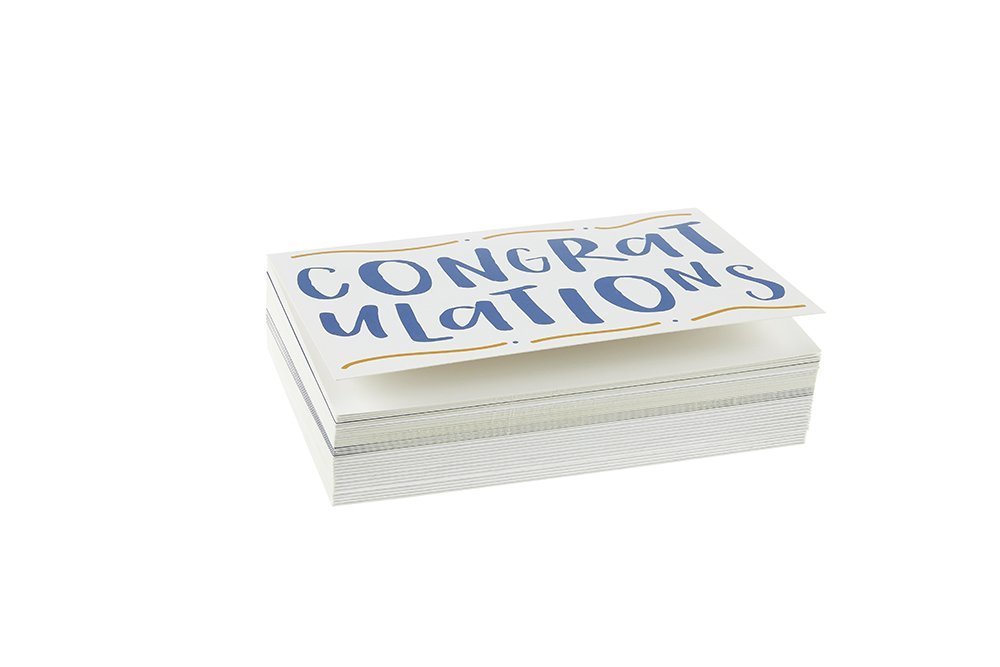 Juvale Graduation Cards Bulk Assortment - 36 Pack Congratulations Greeting Cards with Envelopes 4x6, 6 Designs - 2024 Graduation Party Supplies