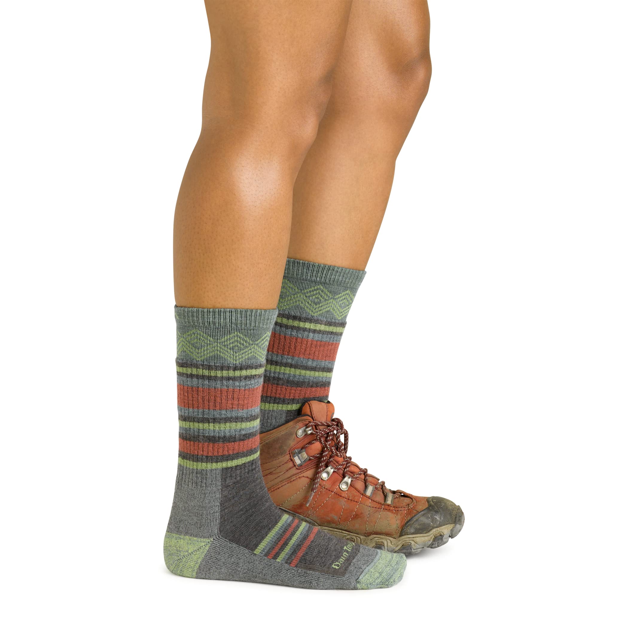Darn Tough Ryder Boot Midweight with Cushion Sock (Style 5010) - Dark Teal, Large