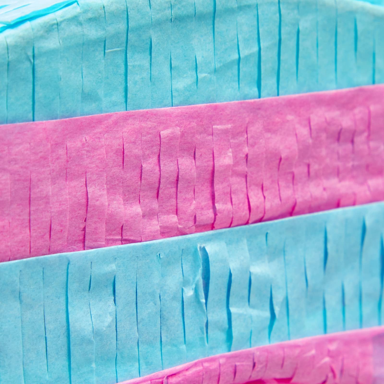 Juvale Pull String Gender Reveal Question Mark Pinata, Boy or Girl Baby Shower Party Supplies (17 x 11 x 3 In)
