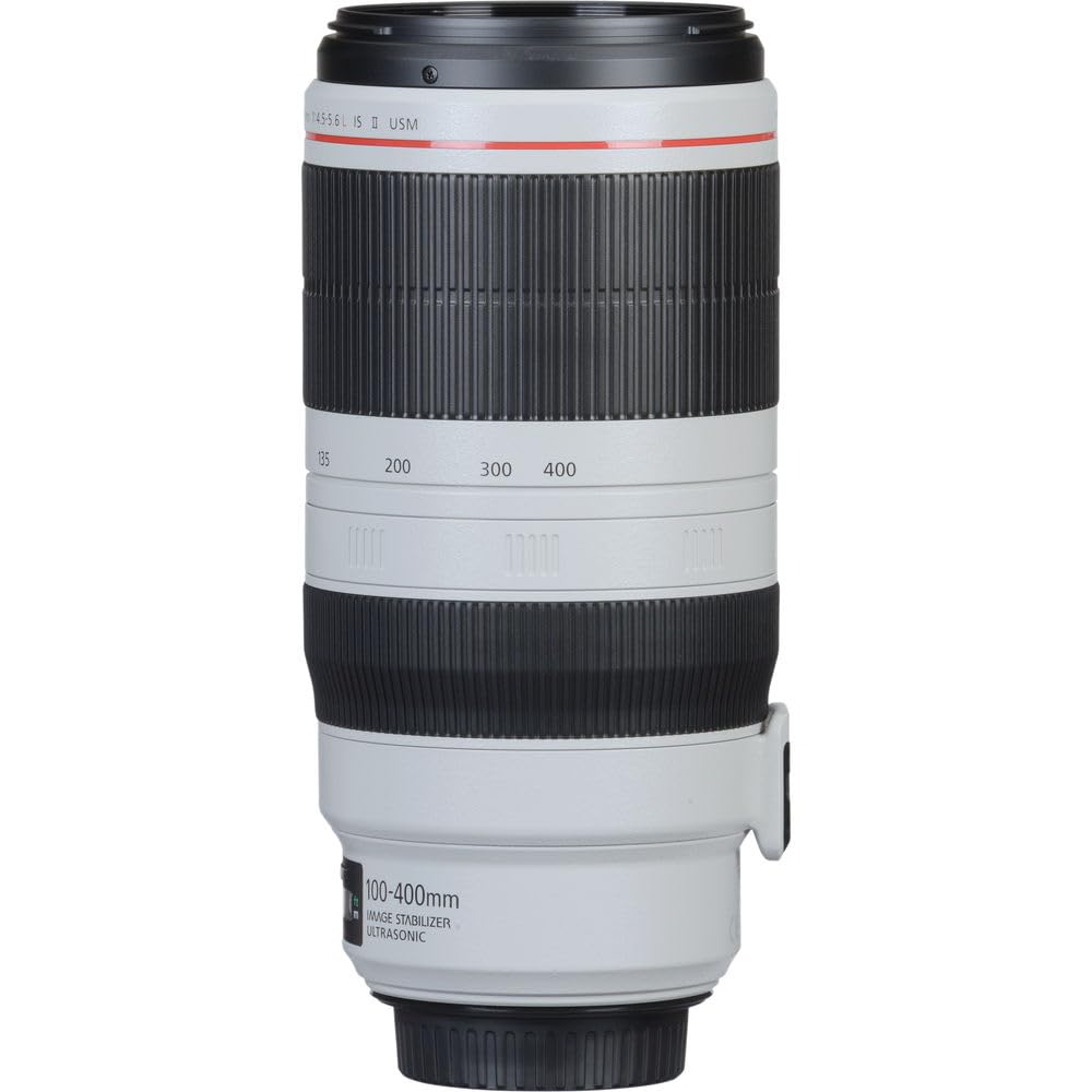 Canon EF 100-400mm f/4.5-5.6L is II USM Lens (9524B002) with Filter Kit, Cap Keeper, and Cleaning Set (Renewed)