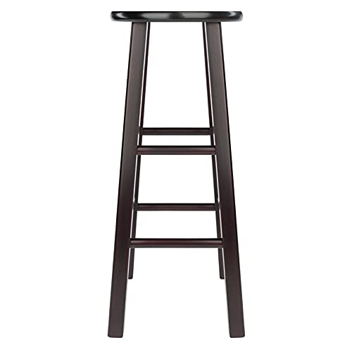 Winsome Wood Element Bar Stools, 2-Pc Set, Espresso