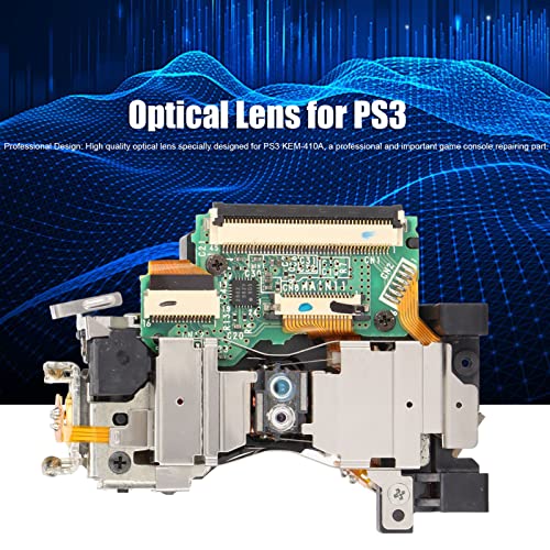 ciciglow Game Console Optical Lens, Optical Lens Game Machine Parts Lens forPS3 KEM‑410A Replacement Plug and Play Game Machine