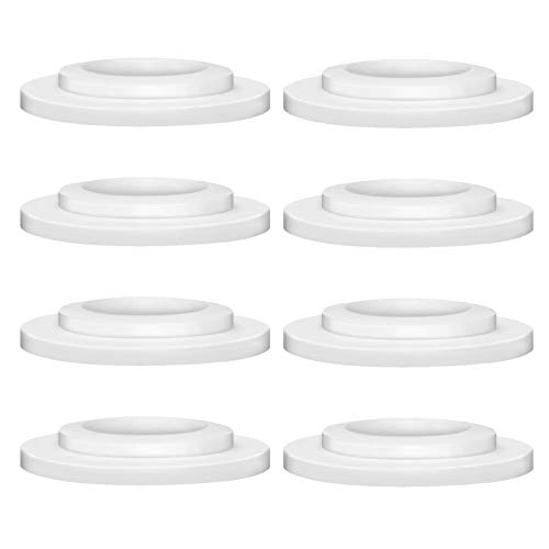 Maymom Sealing Disk Compatible with Lansinoh Bottle Top, Momma Bottles, Not Original Lansino Sealing Disk, Lansinoh Pump Parts, Signature Pro,Smartpump, Manual Breastpump(8ct)