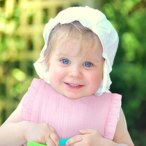 Mccotwe Baby Bibs Muslin Bibs Drool Bibs Teething Bibs 4-Layer 100% Cotton for Unisex Boys Girls Absorbent&Soft&Breathable Scarf Muslin Baby Drool Bibs