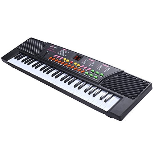 Chonlakrit New 54 Keys Music Electronic Keyboard Kid Electric Piano Organ W/Mic & Adapter
