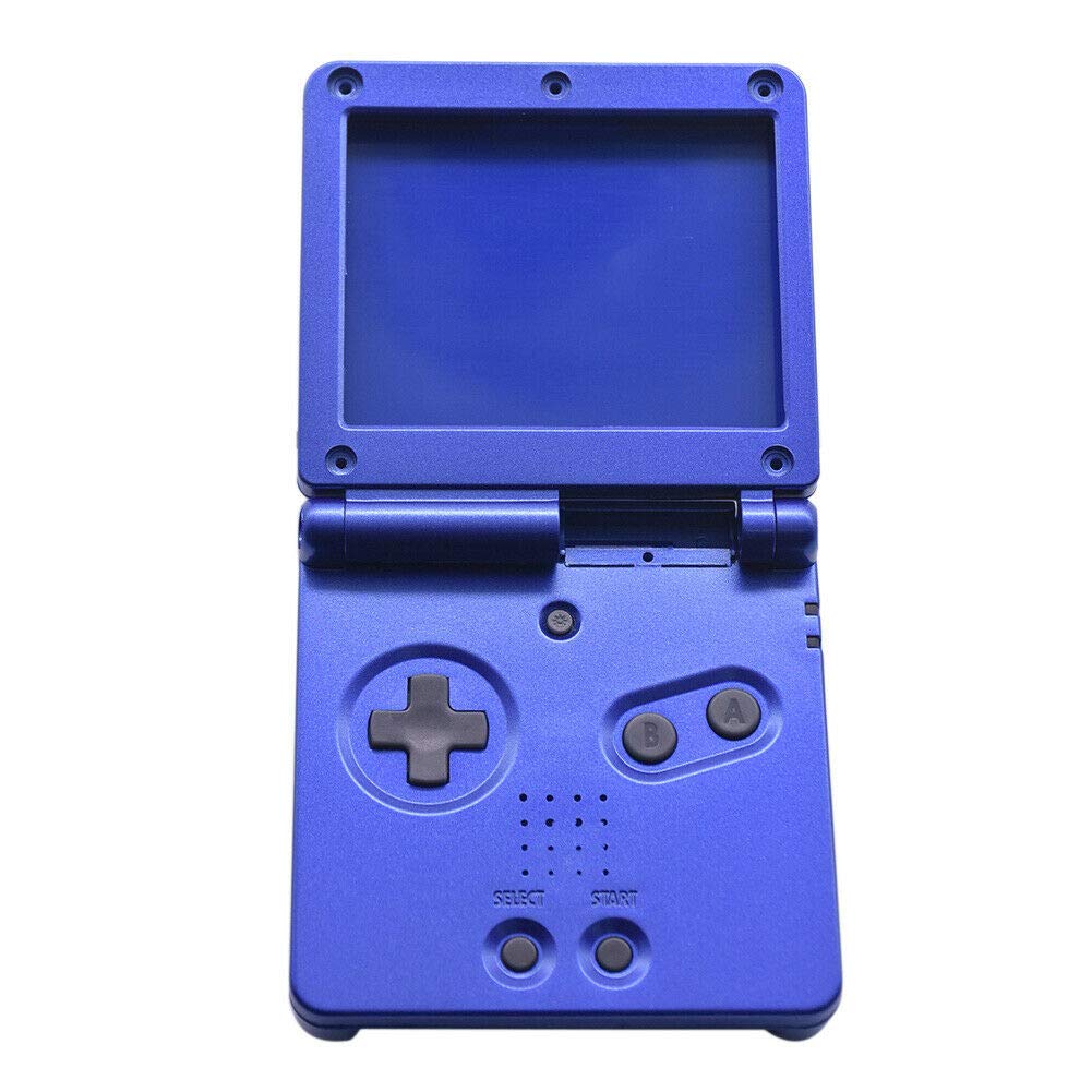 Meijunter Replacement Full Housing Shell Cover Case Repair Parts Set w/Lens&Screwdriver for Nintendo Gameboy Advance SP GBA SP Console