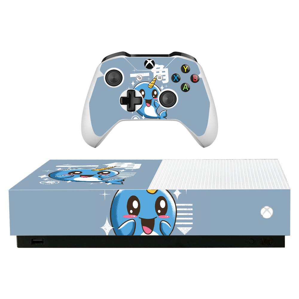 MightySkins Skin for Microsoft Xbox One S All-Digital Edition - Outrageous Owl | Protective, Durable, and Unique Vinyl Decal wrap cover | Easy To Apply, Remove, and Change Styles | Made in the USA (MIXBONSDI-Outrageous Owl)