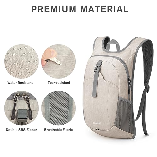 G4Free 12L Hiking Backpack, Lightweight Small Hiking Daypack for Outdoor Travel Mini Foldable Shoulder Bag