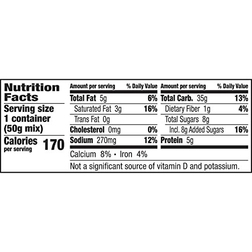 Halo Top Single Serving Birthday Cake Light Cake Mix, 1.76 oz. (Pack of 12)