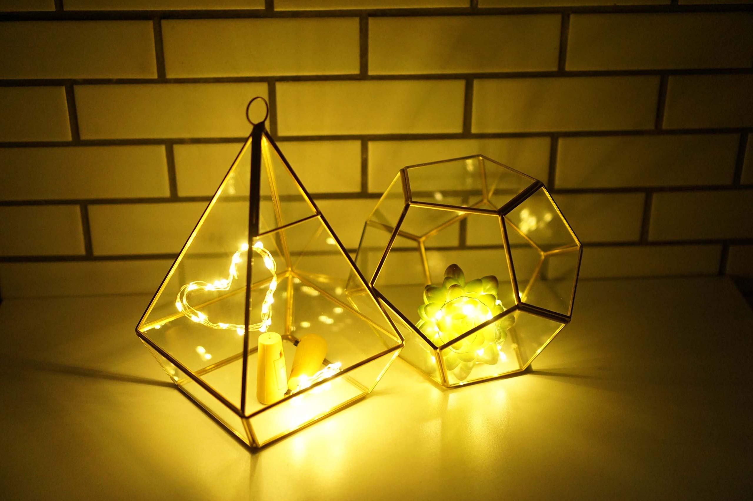 LoveNite Wine Bottle Lights with Cork Switch, 15 LED 8 Pack Battery Operated Mini Fairy Copper Wire Cork String Lights for Party Wedding Christmas Festival Decoration (Warm White)