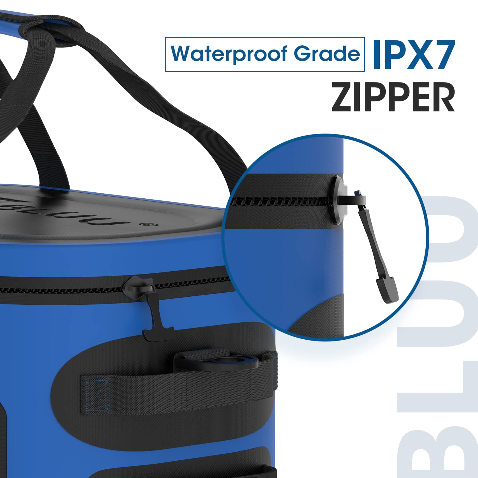 BLUU 25 Quart Cooler Bag, Leakproof Insulated Bag Coolers with HydroLock Zipper (Avatar)