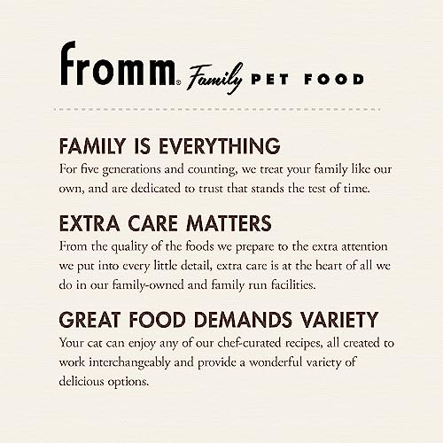 Fromm Four-Star Nutritionals Surf & Turf Cat Food - Premium Dry Cat Food - Salmon Recipe - 4 lb