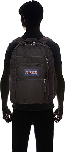 JanSport unisex-adult Big Student (Black logo Blue, One Size)