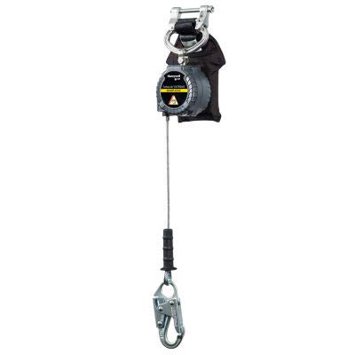 Miller TurboLite Edge Personal Fall Limiter, 1-Leg, Steel Snap Hook, 6', MFLEC-3/6FT