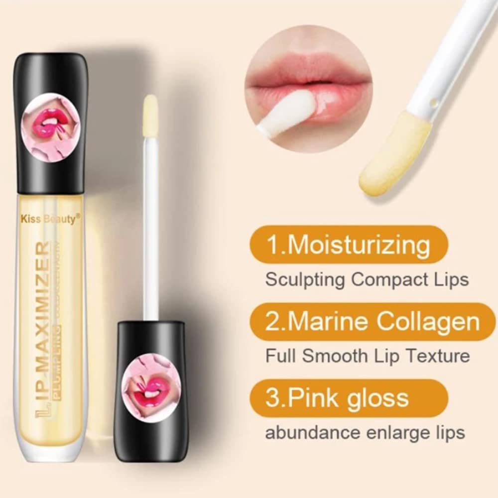 Cozzo Lip Plumper Moisturizing Lips Plumper Instant Volume Vitamin E Lip Plumping Serum Plump It Volumizing Lip Plumper, Natural Lip Plumper and Lip Care Serum Moisturizing Lasting Reduce Fine Lines
