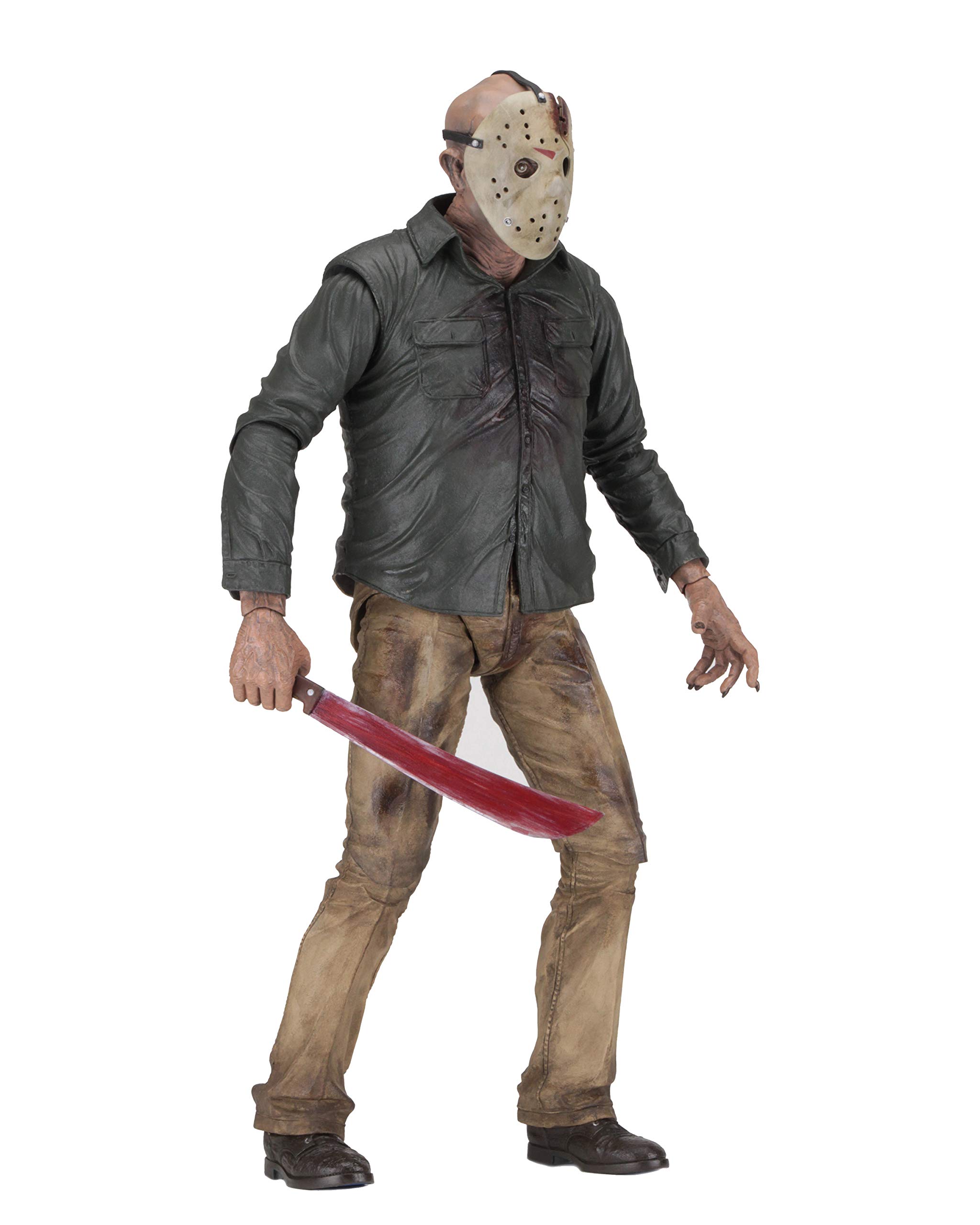 NECA - Friday The 13th - 1/4 Scale Action Figure - Part 4 Jason, 7"