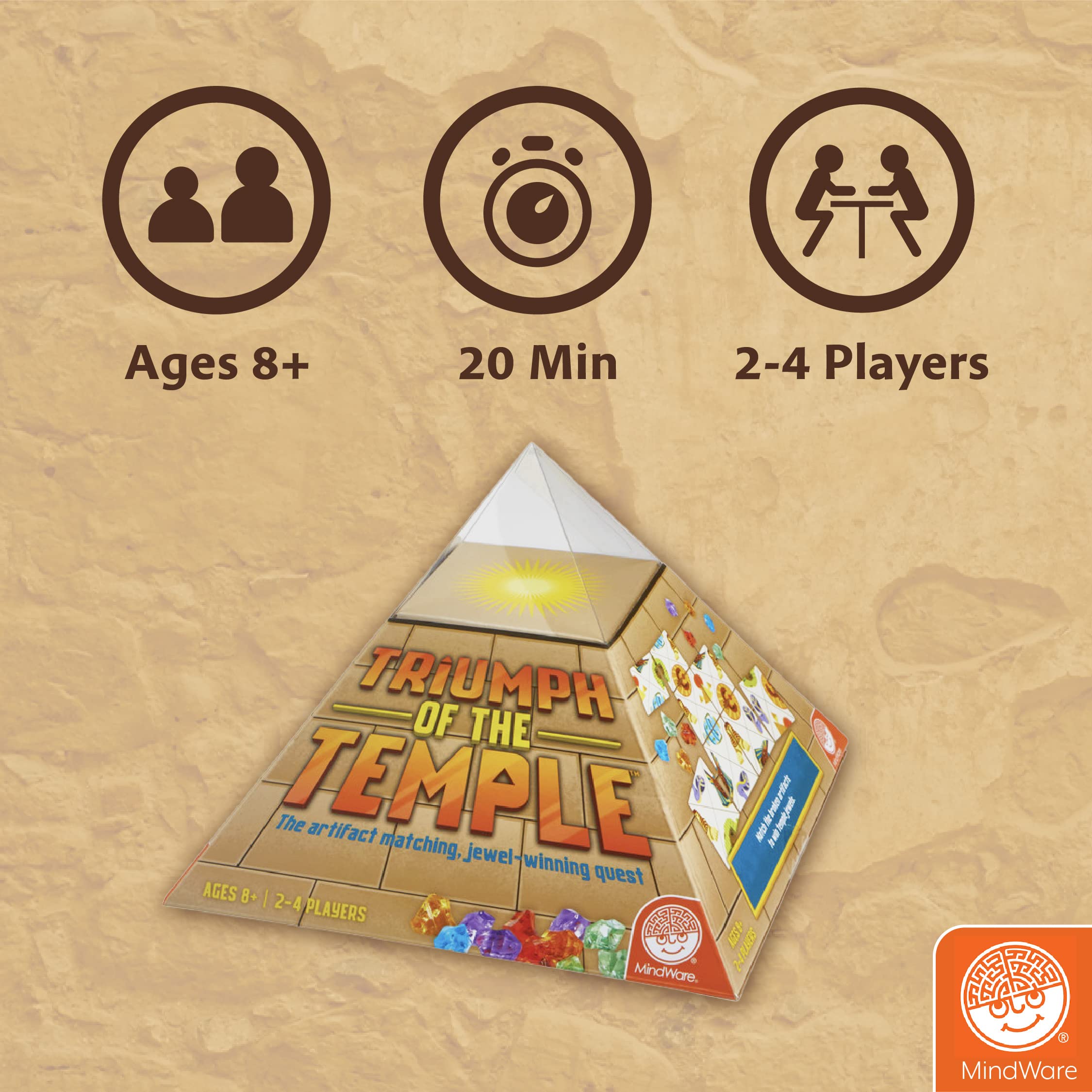 MindWare Triumph of The Temple Board Game