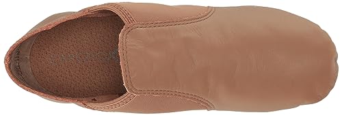Capezio Women's E Series Jazz Slip-on Shoe, Skintone 60, 8