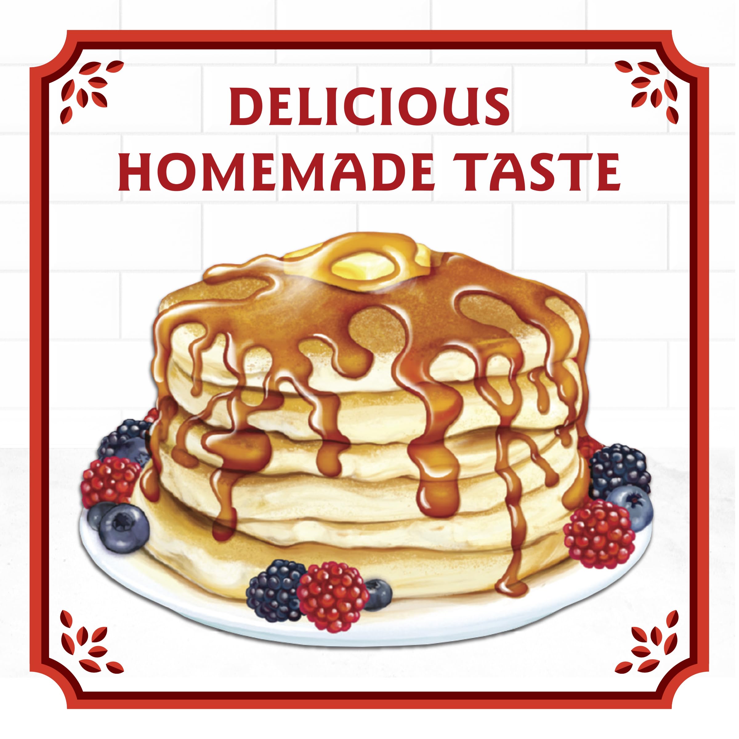 Birch Benders Organic Classic Pancake and Waffle Mix, 16 oz (Pack of 2) with By The Cup Swivel Spoons