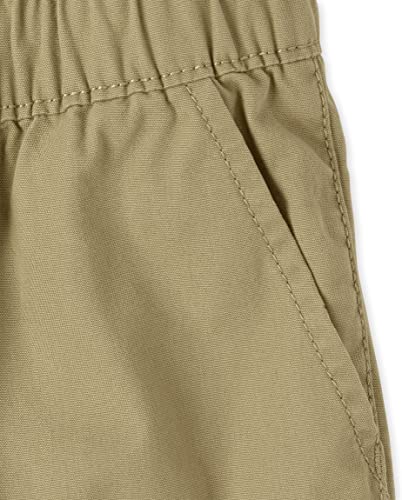 The Children's Place Baby Boys And Toddler Boys Pull on Jogger Shorts,Fin Gray/Flax/Tidal 3 Pack,3T