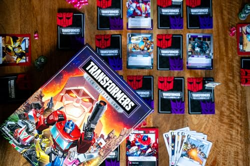 Renegade Game Studios Transformers Deck-Building Game 1-5 players ages 13+ to enjoy in 45-90 min. Play competitively or as a solo/cooperative game