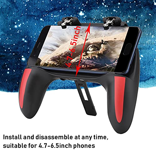 Gamepad for Smartphone, Smartphone Gamepad Comfortable Grip Ergonomic Handlle Quiet Operation for 4.7-6.5inch Phones