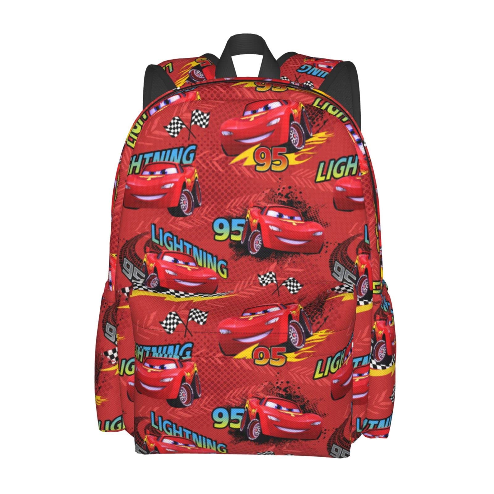 Car Cartoon backpack bag 16 Inch Large Capacity Laptop Backpack Casual Travel Sports Bag Durable Lightweight